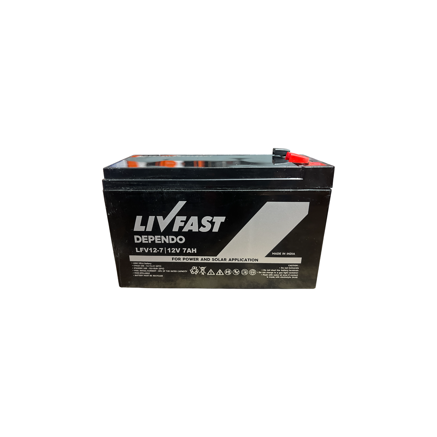 Buy Livfast 7Ah SMF VRLA Battery in Nepal 2026